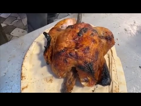 TURKIYA CHICKEN #food #streetfood - YouTube