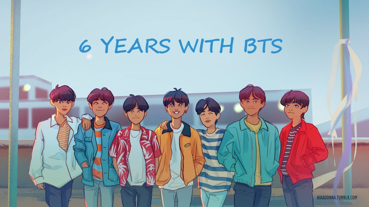 BTS 6th anniversary || 6 YEARS WITH BTS!! - YouTube