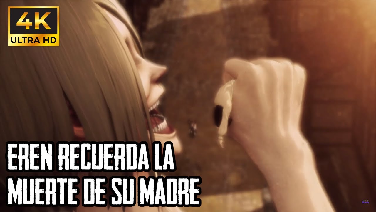 Eren recuerda la muerte de su madre Attack on Titan 2 - YouTube