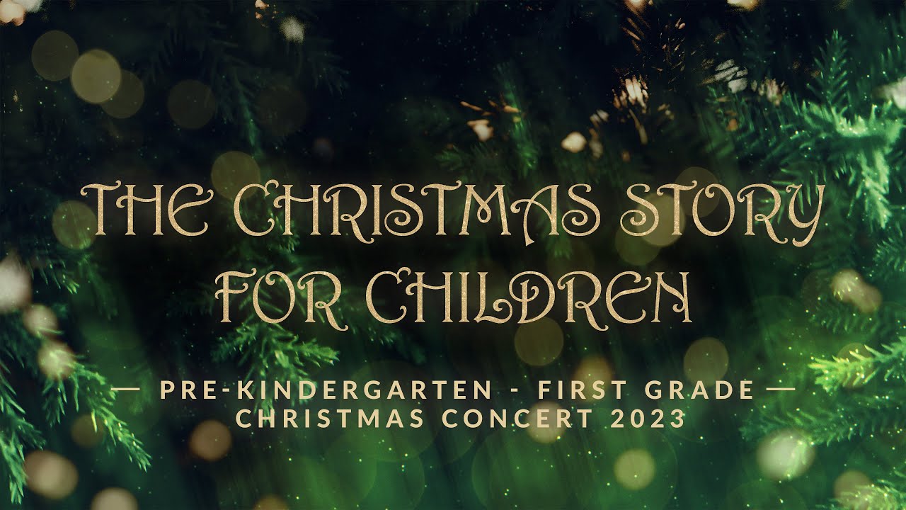 Pre-Kindergarten - First Grade Christmas Concert 2023 - YouTube