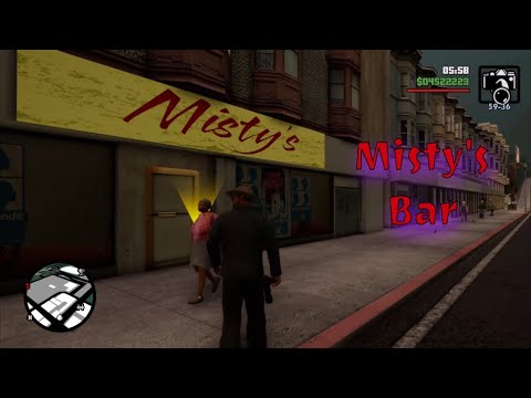 GTA San Andreas Tours - Misty’s Bar, Garcia San Fierro - YouTube