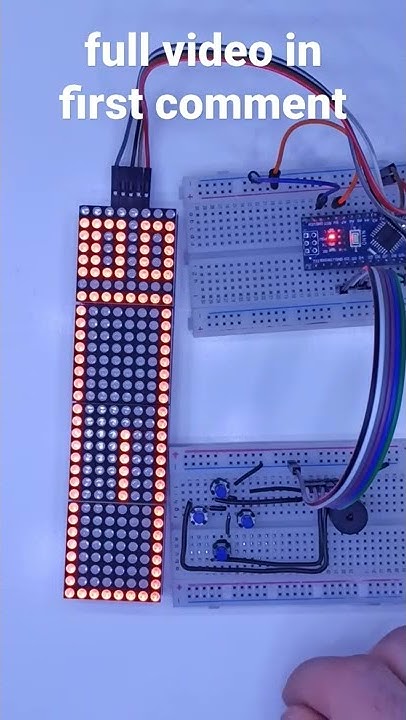 How to make a DIY Snake game using Arduino - YouTube