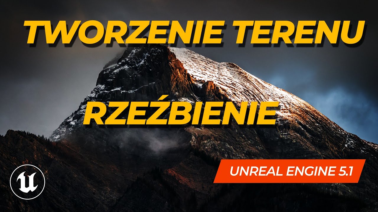 Tworzenie terenu w Unreal Engine 5.1 Rzeźbienie cz1 - YouTube
