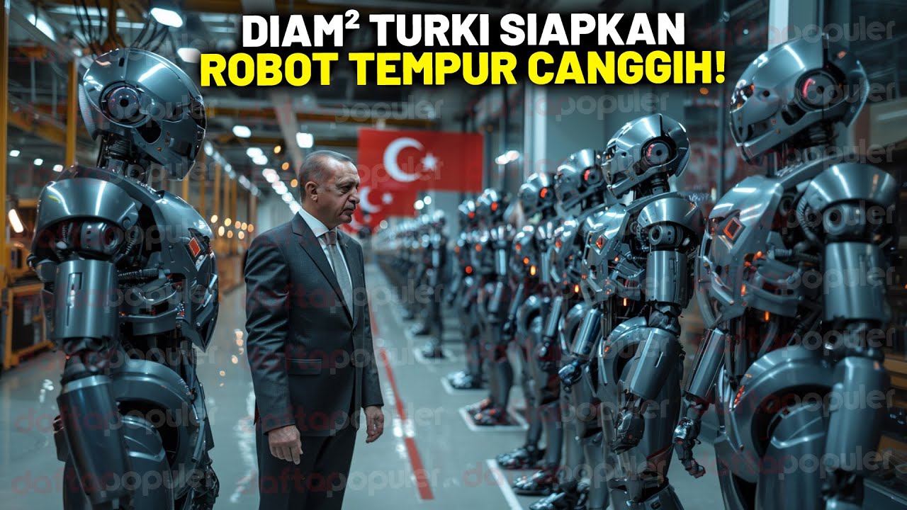 ERDOGAN LUNCURKAN TENTARA ROBOT PERTAMA! Alutsista Robot Canggih ...