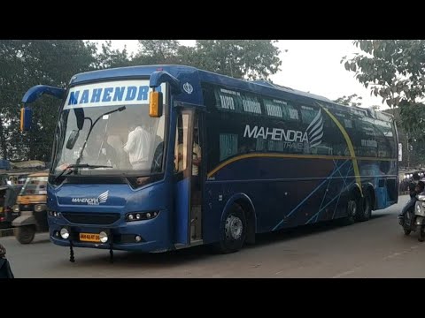 Mahendra volvo vs Activa 3G | Bus chasing video of Mahendra Travels ...