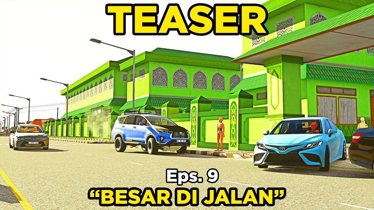 Teaser Besar Di Jalan | Eps. 9 - BeamNG.Drive - YouTube