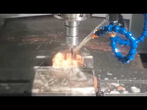 Linear Motor High Speed Double Column Machining Center - YouTube