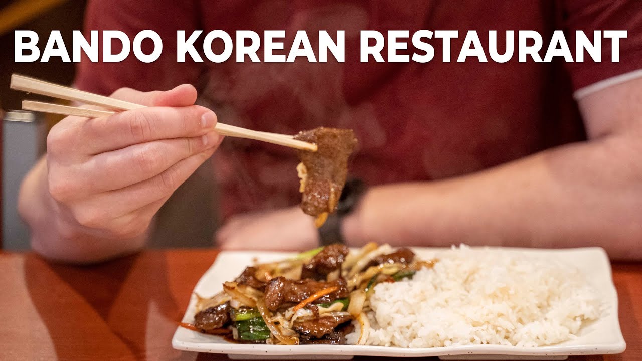 Bando Korean Restaurant - YouTube