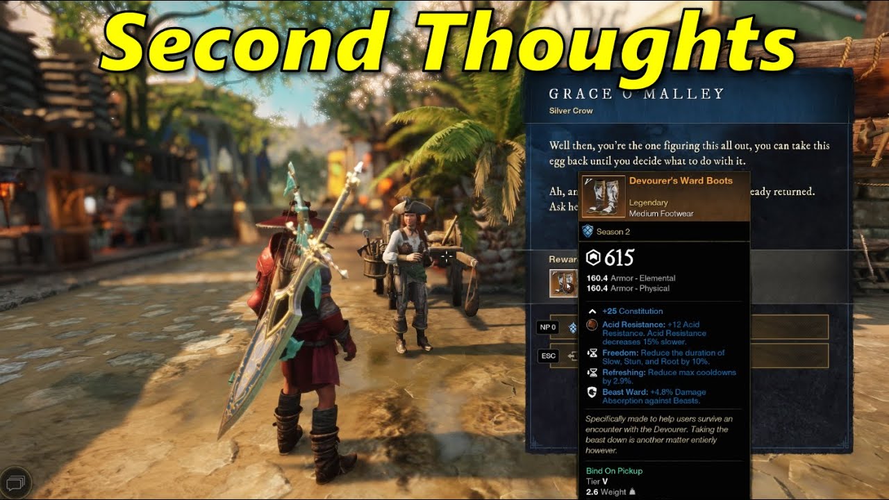 New World : Second Thoughts - YouTube
