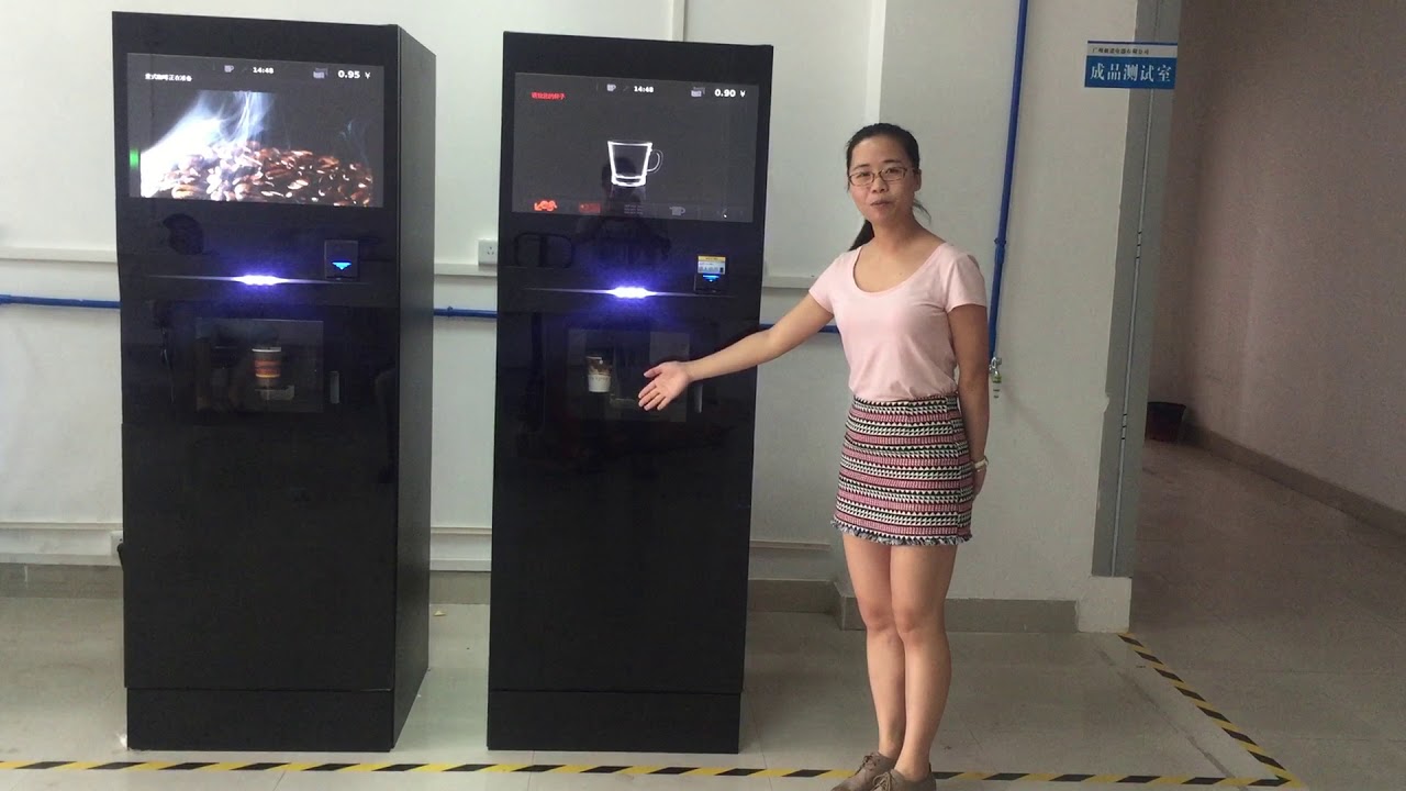 Jetinno coffee vending machine introduction - YouTube
