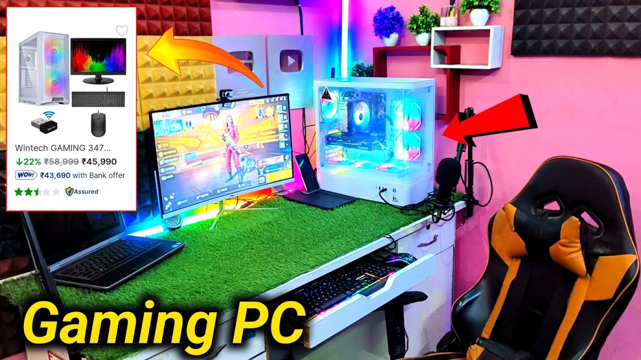 ₹1 Lakh/- Full Setup i5 14th Gen + RTX 5060Ti + 32GB DDR5 High-End ...