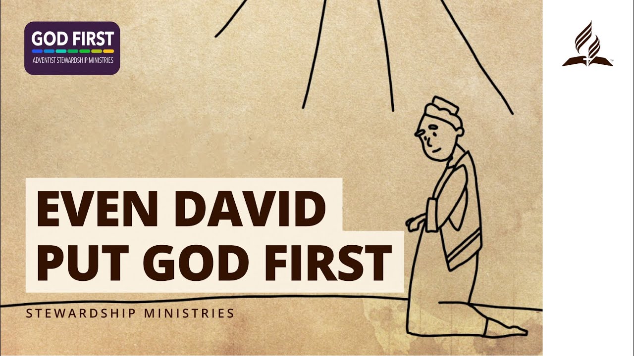 How to put God first: lessons from David - YouTube