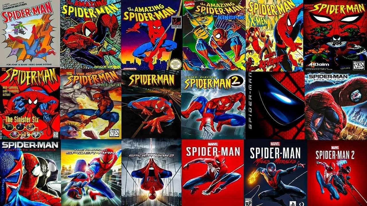 The Evolution of SPIDER MAN Games (1992-2024) - YouTube
