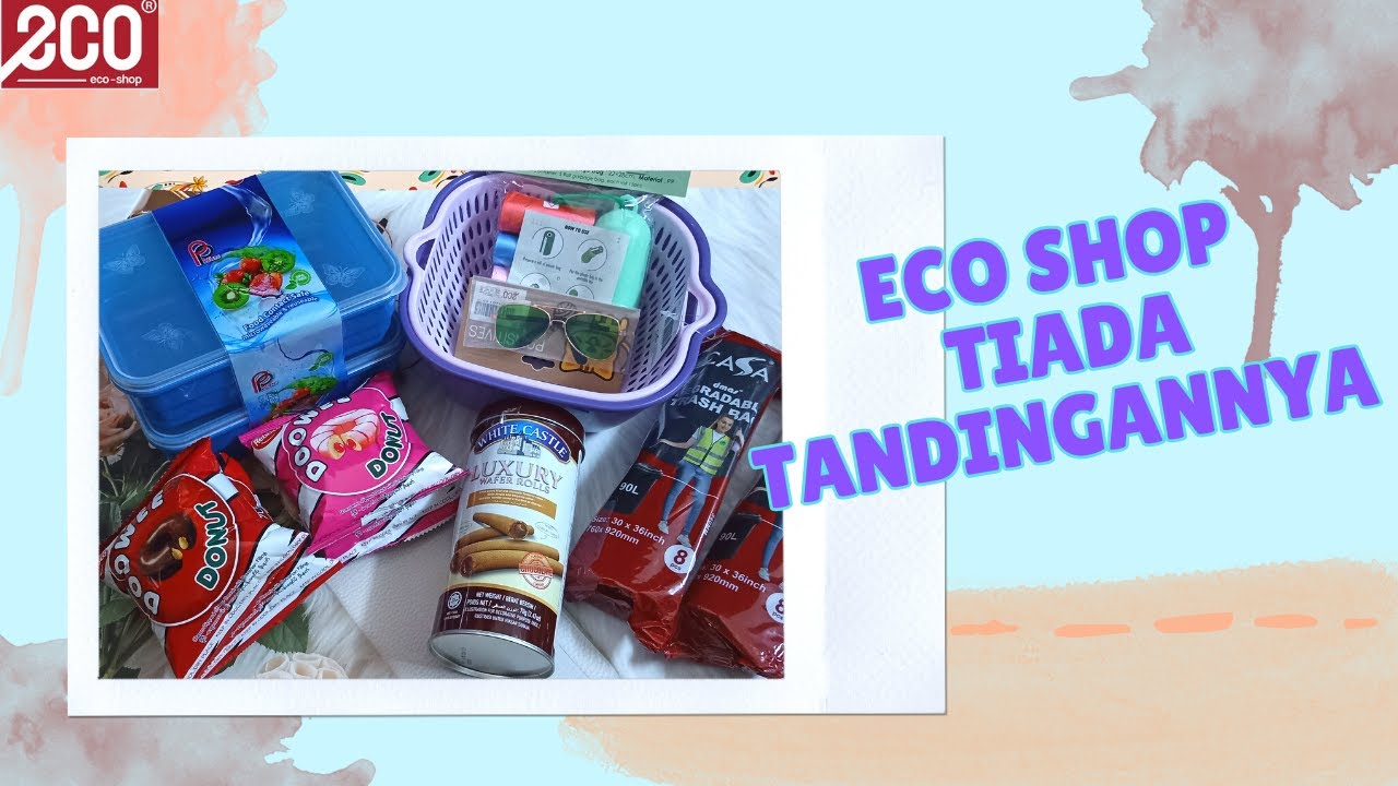 ECO SHOP TIADA TANDINGANNYA | ECO SHOP HAUL | MINNA'S HOME 🏡 - YouTube