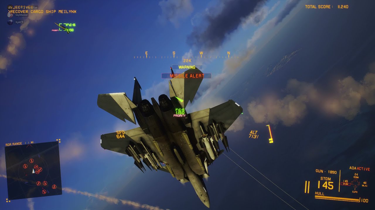 Project Wingman: Mission 1 (W/Mods) Mercenary Difficulty - YouTube