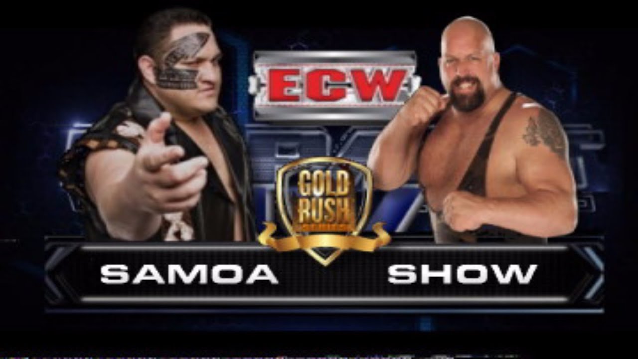ECW IMPACT LIVE Main Event Gold Rush Series Match Samoa Joe vs The Big ...