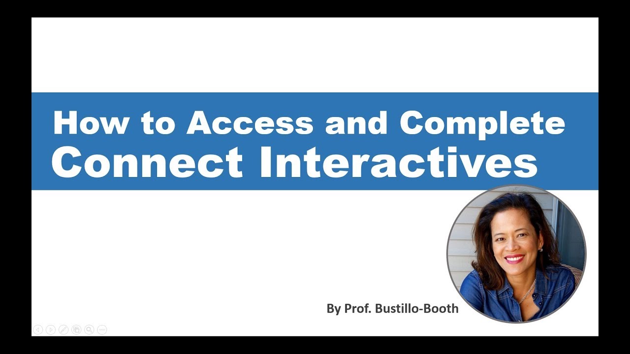 How to Access and Complete Connect Interactives - YouTube