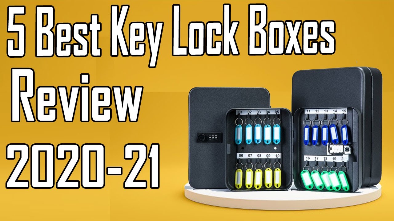 5 Best Key Lock Boxes Review 2021 - YouTube