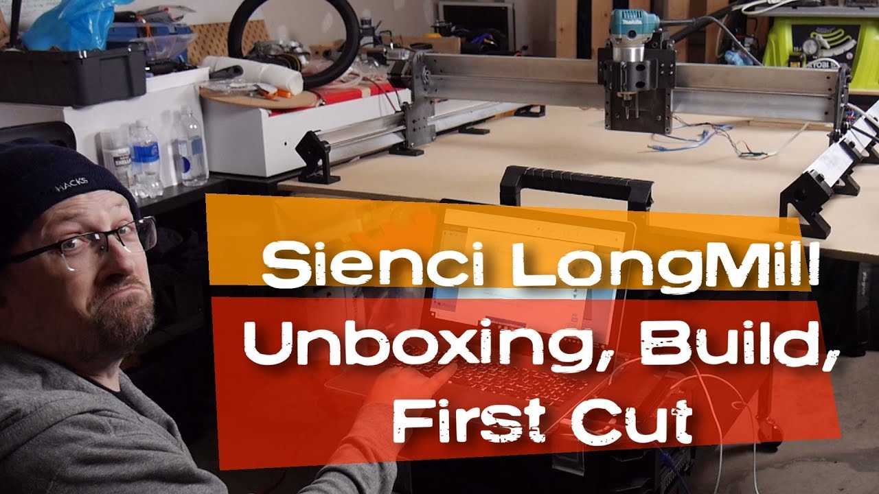 Sienci LongMill CNC Router Build and First Cuts - YouTube