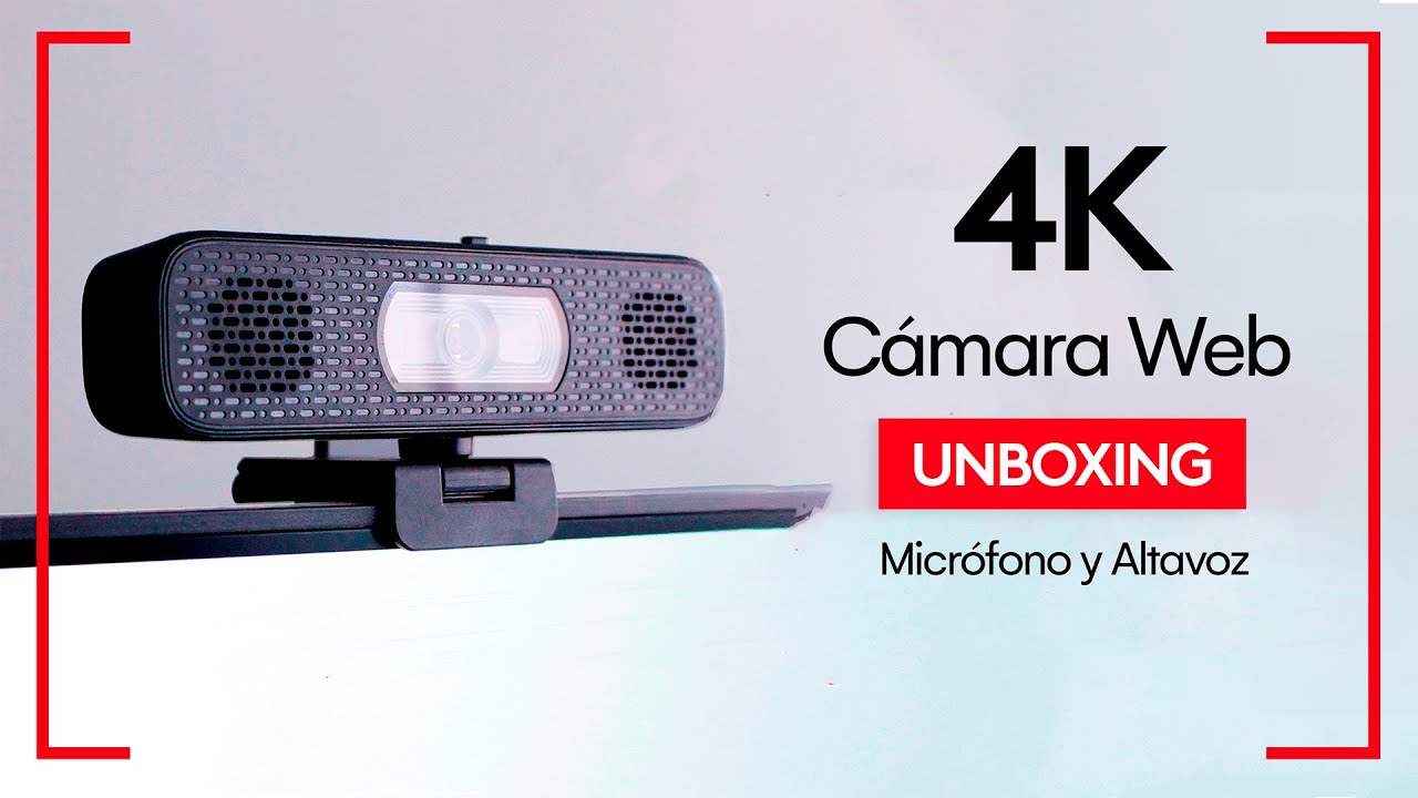 Cámara web 4K C-WEB-831B Autoenfoque Kreed, Como usar y configurar ...