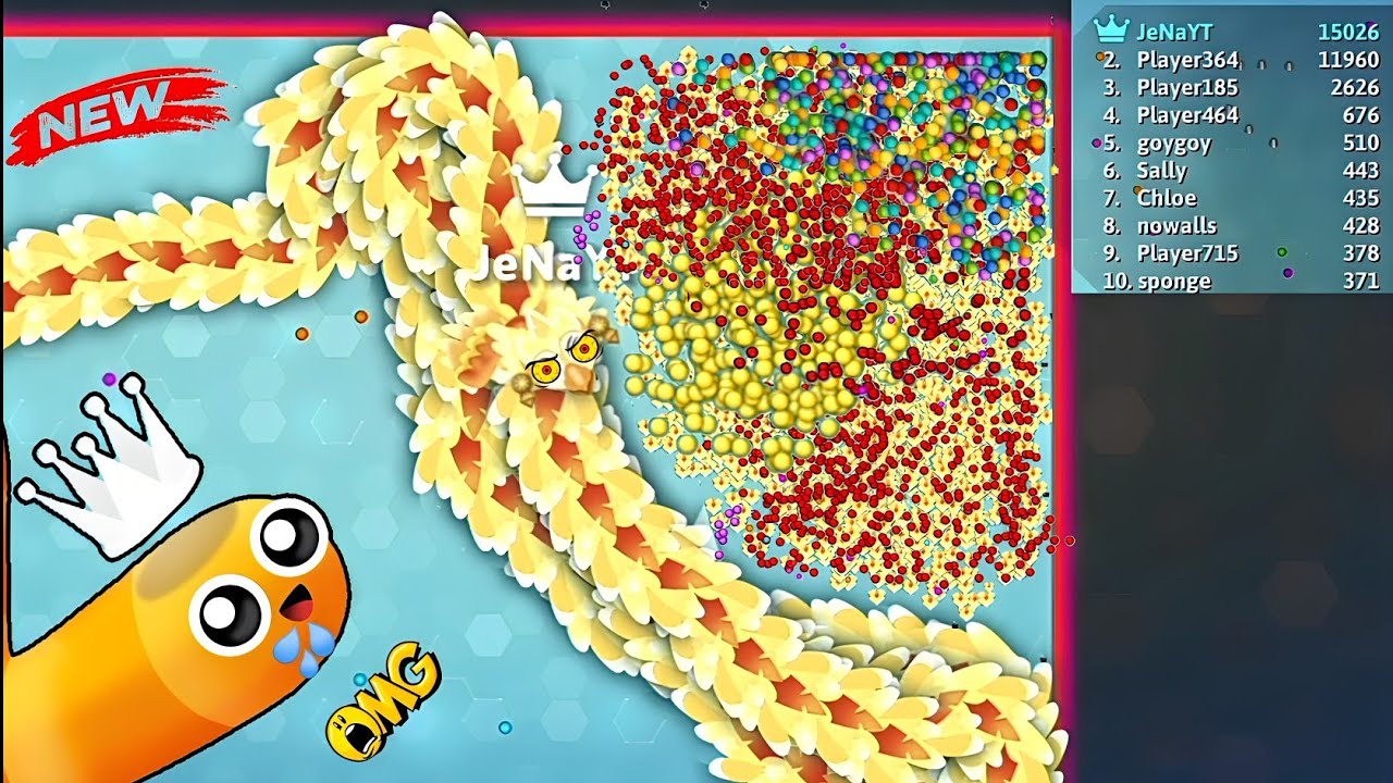 MOST DELICIOUS SNAKE IN SNAKE. IO 🐍 BEST SNAKE IO GAMEPLAY - YouTube