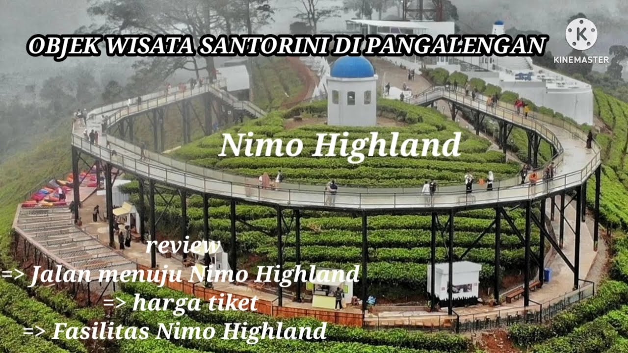 Review jalan menuju Nimo Highland pangalengan - YouTube
