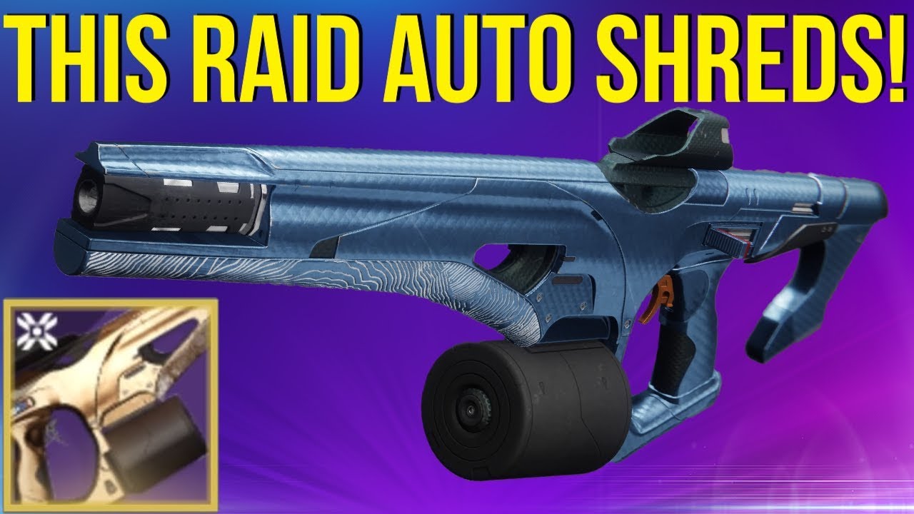 The BEST Rapid Fire Auto Rifle In D2 - Reckless Oracle - Destiny 2 ...