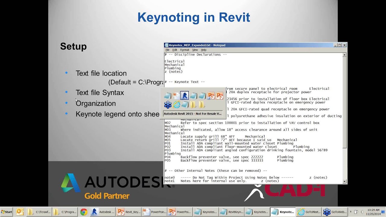 CAD 1 Presents Revit Keynotes And Keynote Manager YouTube cad-1-presents-revit-keynotes-and-keynote-manager-youtube