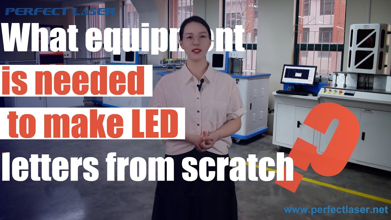 What equipment is needed to make LED letters from scratch - YouTube