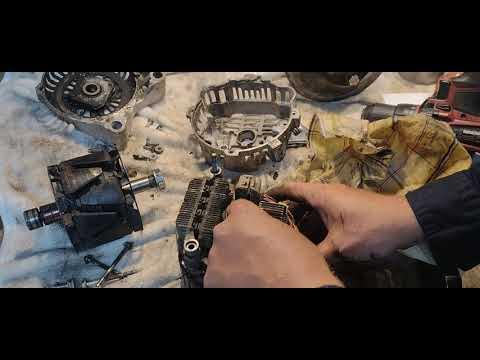 Homemade small engine Dyno - Part 1 - Modifying the Alternator - YouTube