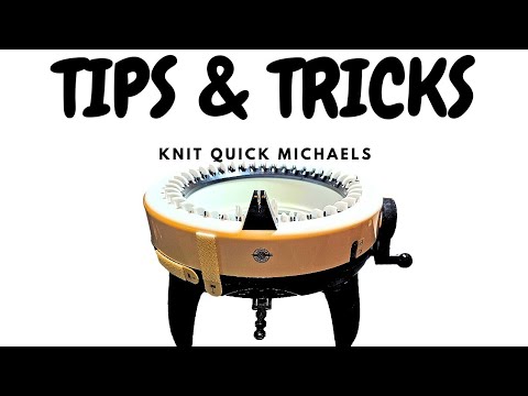 Knit Quick Knitting Machine Loops & Threads - YouTube