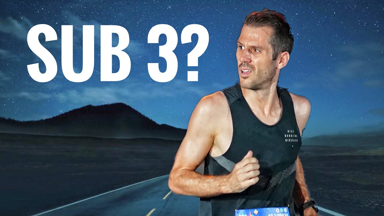 I Tried to Run a Sub 3 Hour Marathon at 1am - YouTube