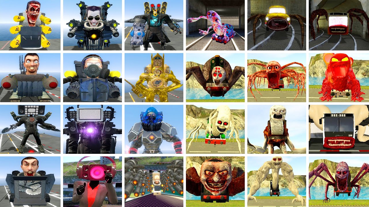 NEW DRILL TITAN ULTIMATE VS NEW TRI-TITAN VS TITAN TV MAN VS CURSED ...