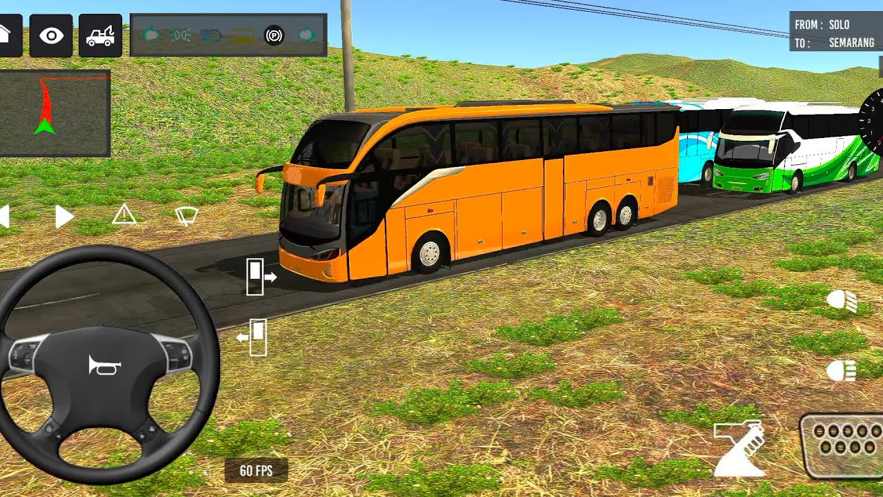 Indonesia Coach bus driving | Euro bus simulator 2025 Android gameplay ...