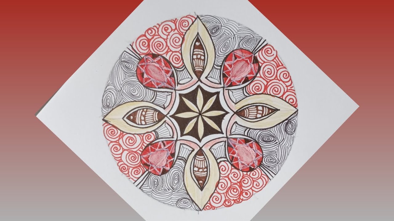 Dingsplatz Zentangle//@Dingsplatz// Tangle pattern - YouTube