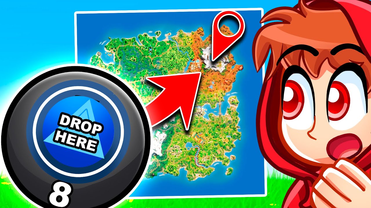 Using MAGIC 8 BALL to WIN in FORTNITE - YouTube