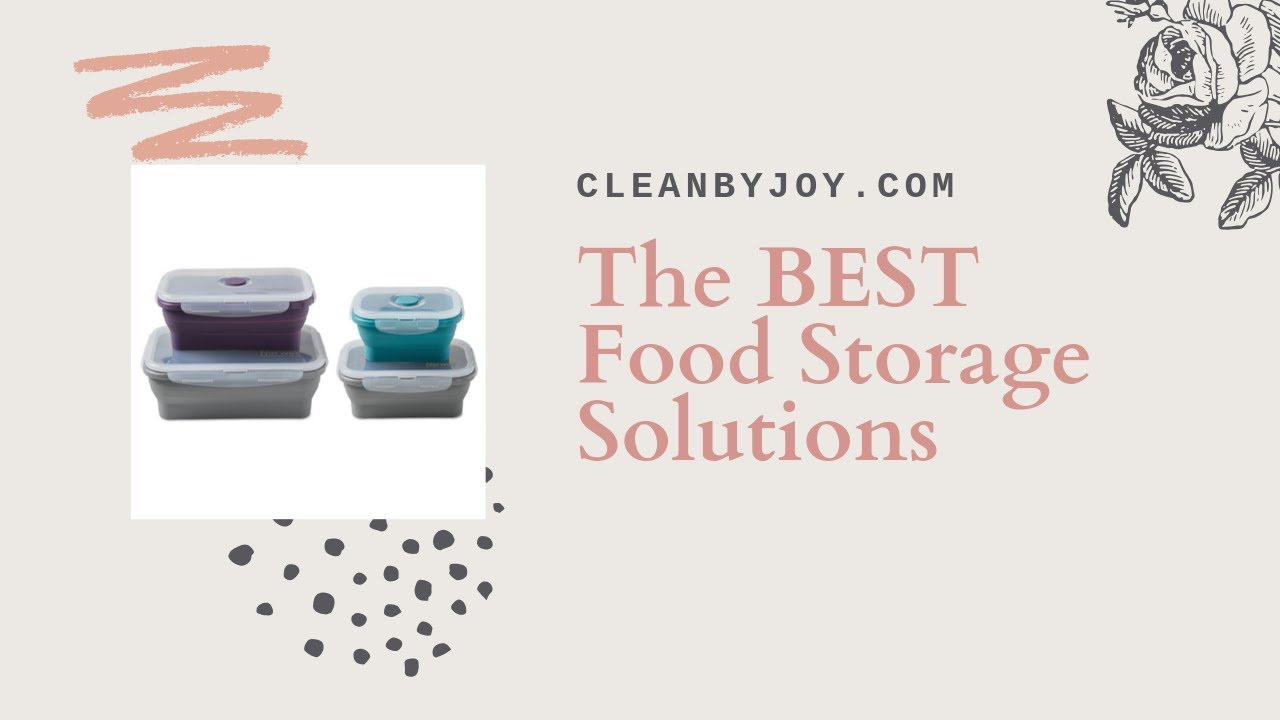 Compact, sustainable, and earth-friendly food storage solutions - YouTube