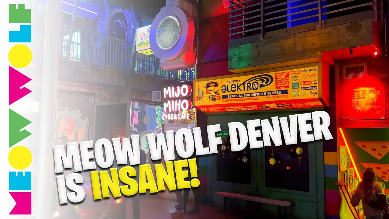 Meow Wolf Denver will BLOW your mind! - YouTube
