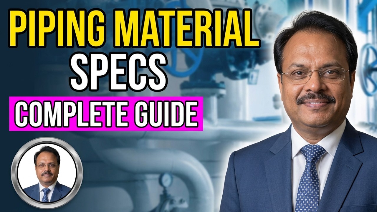 Piping Material Specifications: A Guide for Beginners - YouTube