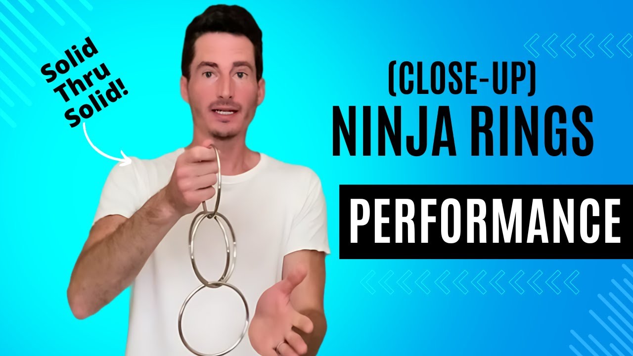 CLOSE-UP Linking Rings Performance (Ninja Rings) & Thoughts - YouTube
