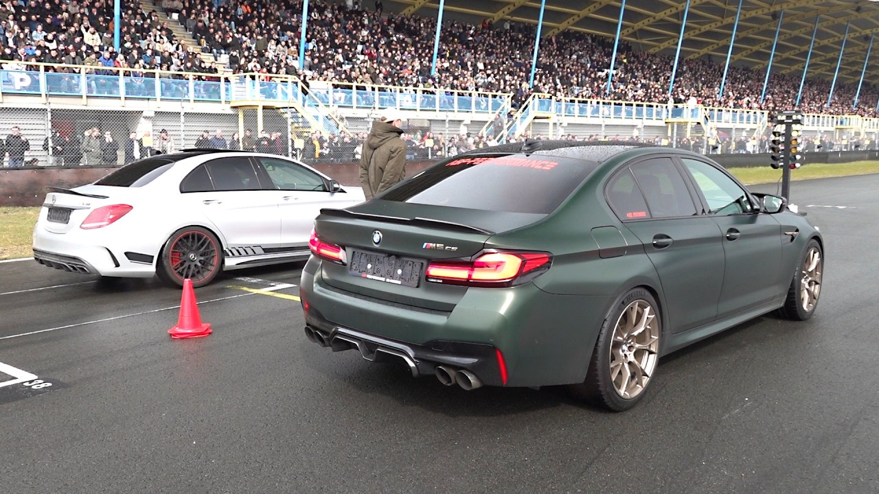 Modified Cars Drag Race - 1200HP M5 CS, 1200HP 992 Turbo S, 1040HP ...