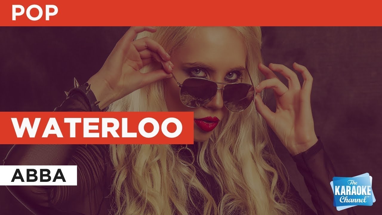 Waterloo in the style of ABBA | Karaoke with Lyrics - YouTube