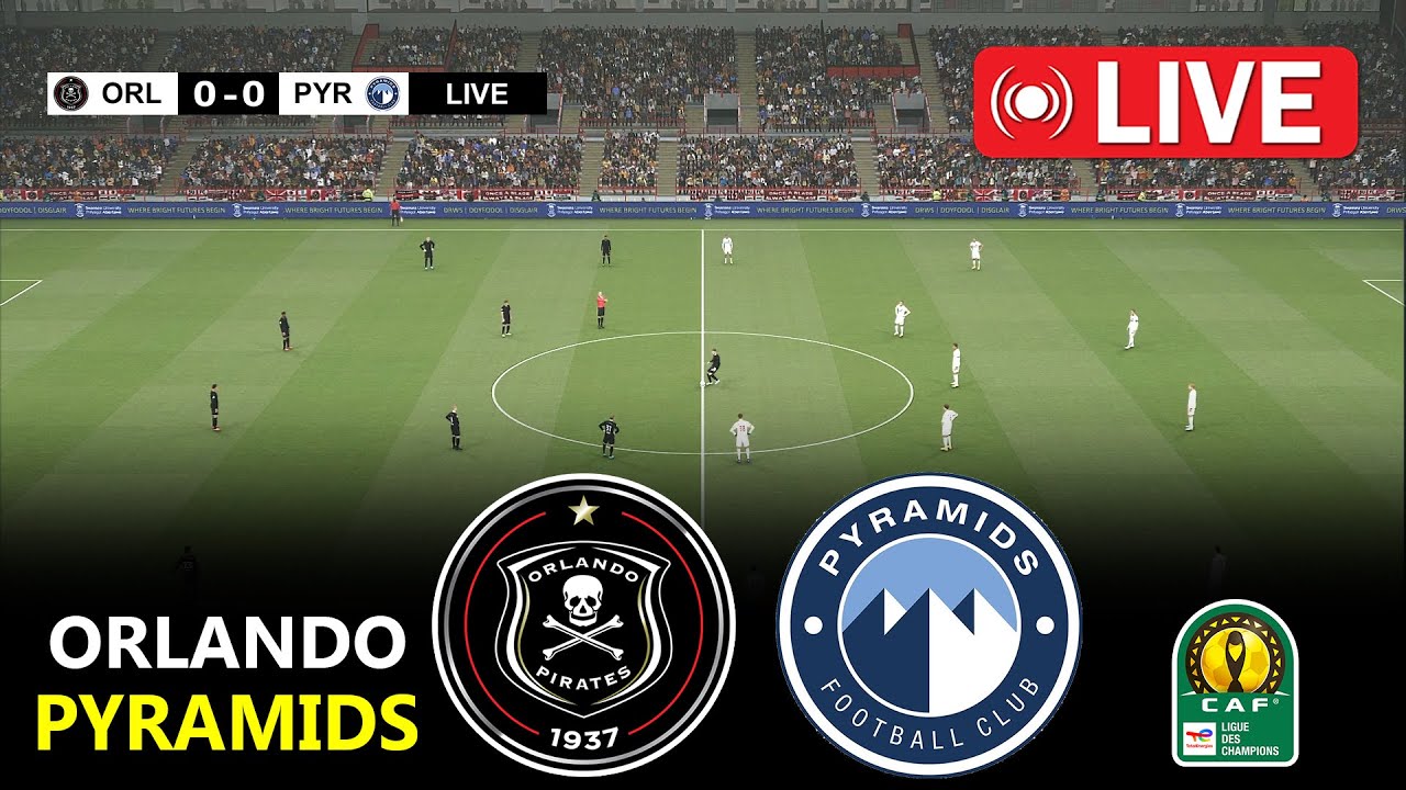 eFootball Pes 21 Gameplay l Orlando Pirates vs Pyramids | Caf Champions ...