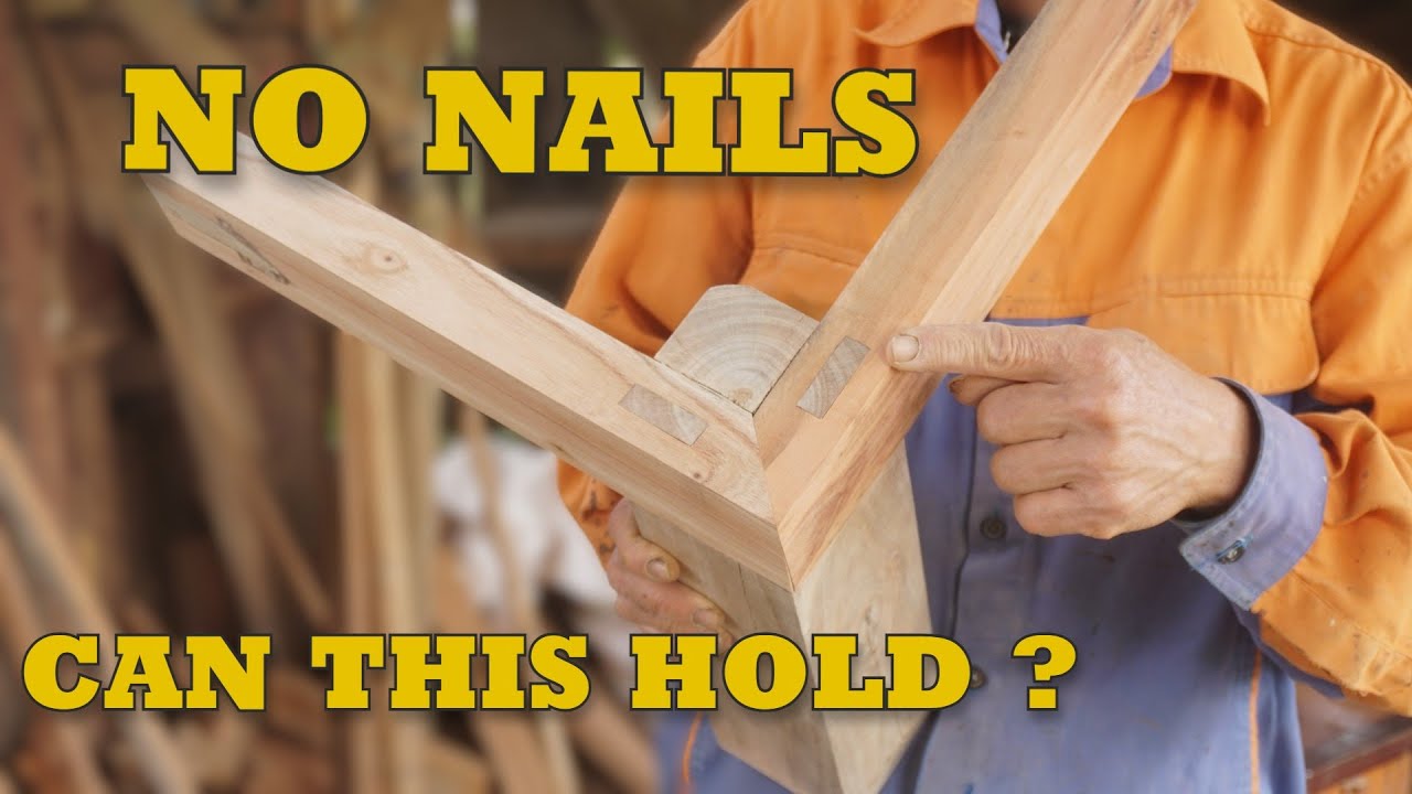 How Traditional Wood Joinery Works Without Using Nails - Can This Wood ...