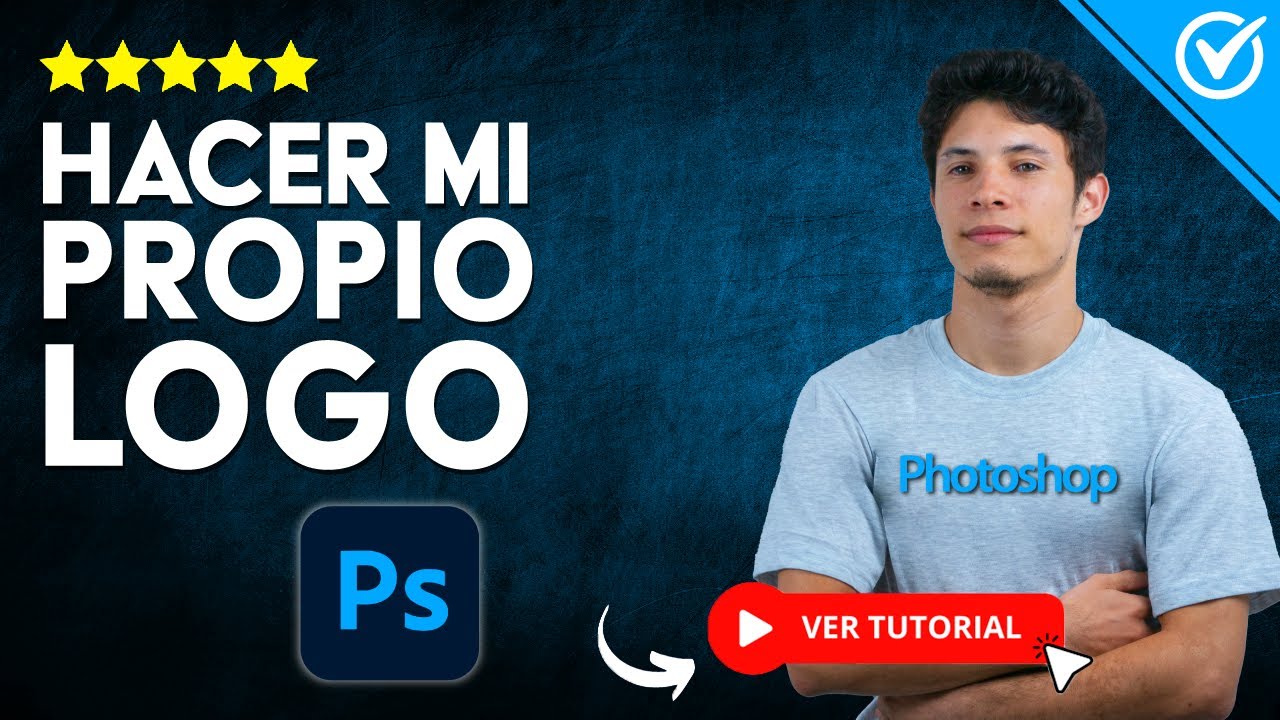 ¿Cómo HACER tu PROPIO LOGO en Photoshop? - 💻 Aprende a Hacer tu logo 💻 ...