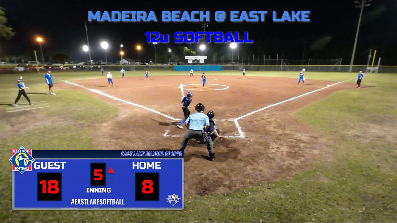 MADEIRA BEACH @ EAST LAKE - 12u SOFTBALL #eastlakesoftball - YouTube
