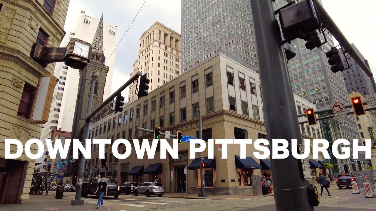 Downtown Pittsburgh - Walking Tour - YouTube