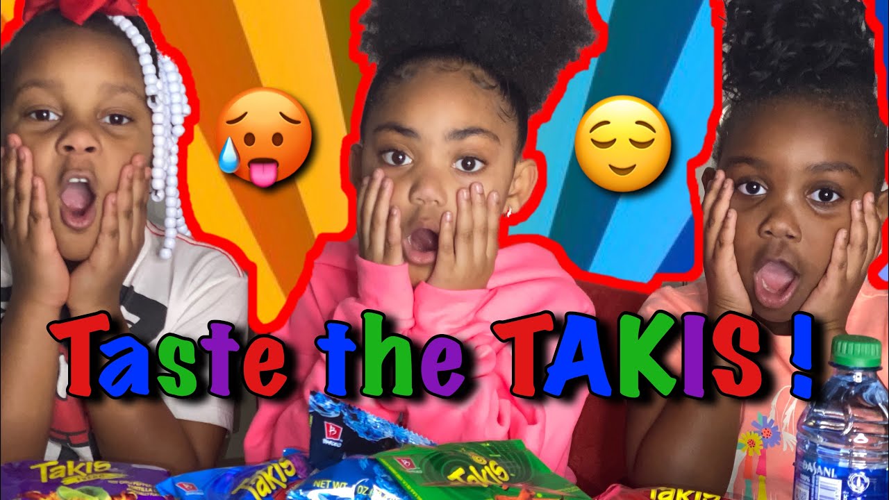 Tasting Different Kinds Of TAKIS ! - YouTube