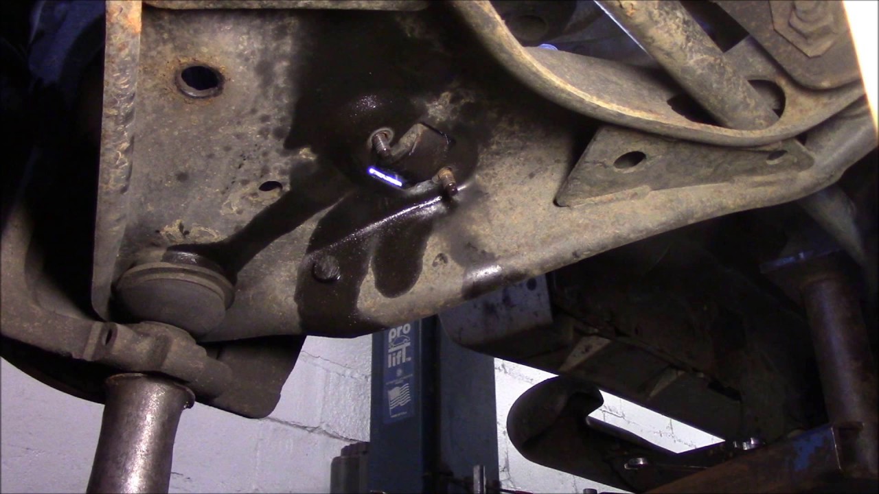 How to replace front shocks on a 2004 Ford Explorer - YouTube