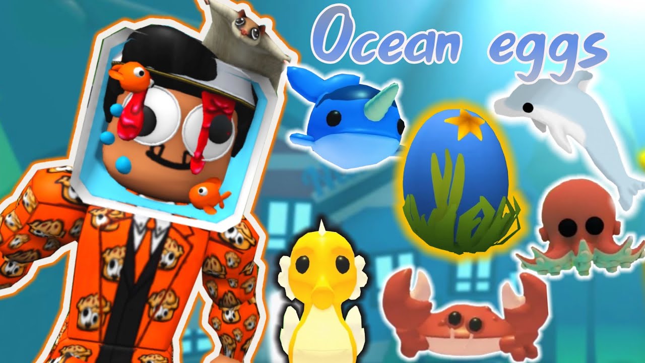 Hatching Adopt me Ocean Eggs! ADOPT ME NEW UPDATE - YouTube